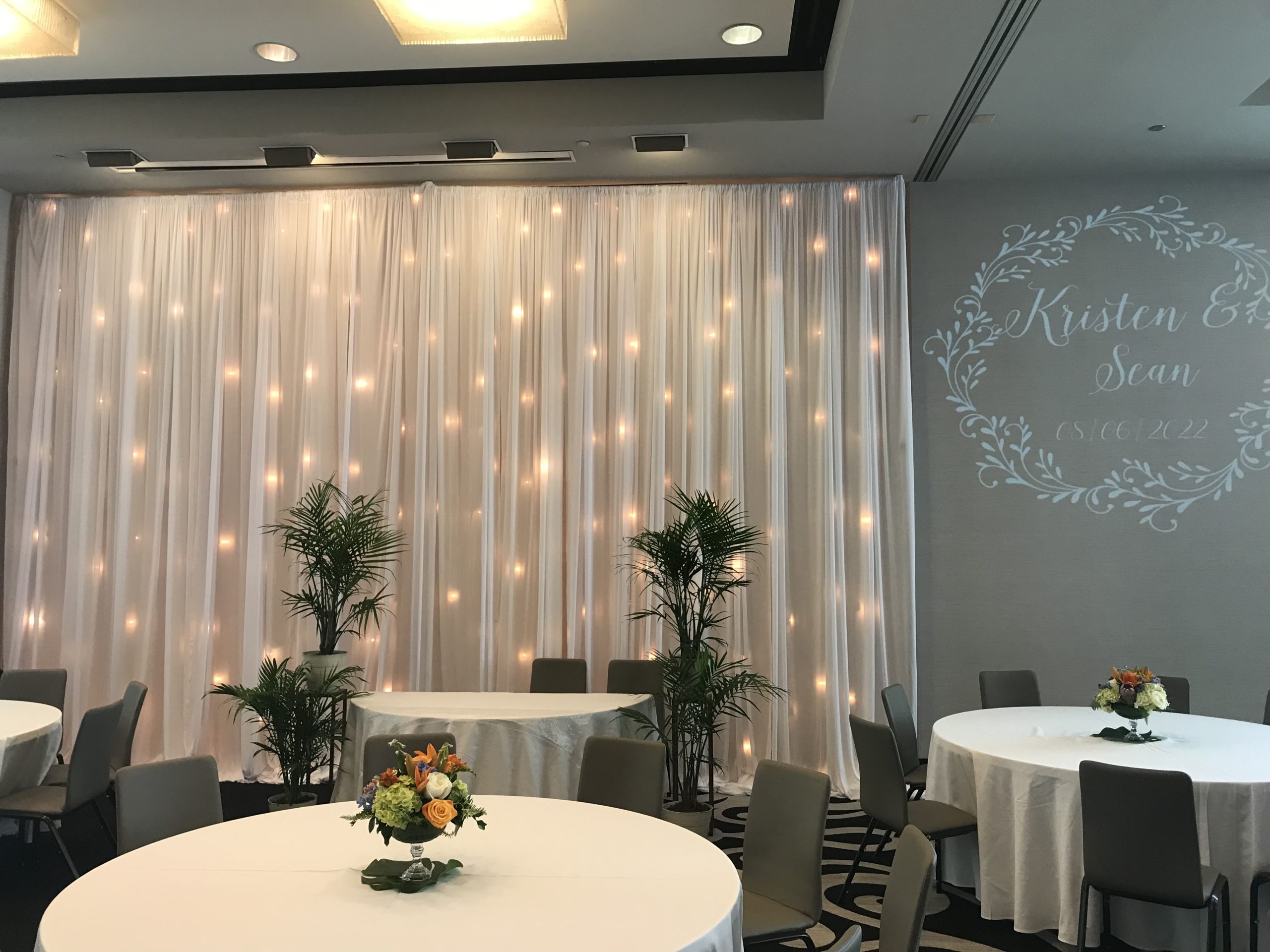 Fabric Backdrops - A Posh Production